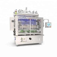 China 6000 BPH Linear Piston Cosmetic Filling Machine for sale