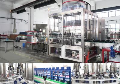 Cina Tappatrice di plastica 4000W della bottiglia 7200BPH per il detersivo in vendita