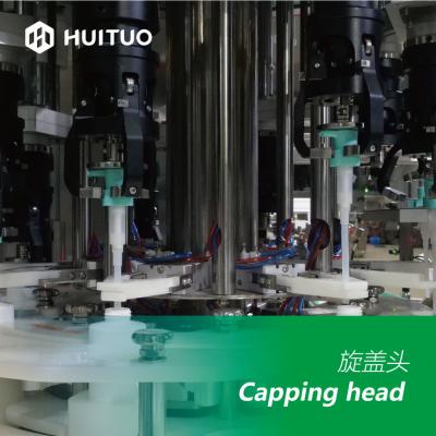 Cina Tappatrice rotatoria capa 80bpm 8 automatici per il balsamo di capelli e dello sciampo in vendita