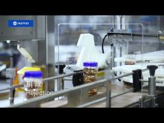 Capping machine for canned nuts，big round capping machine for food