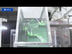 PET bottle Hand wash sanitizer 10-head servo capping machine