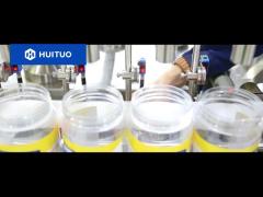 Máquina volumétrica del llenador del pistón líquido linear auto de la botella para el relleno universal