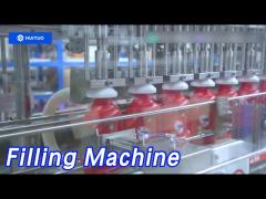 Automatic Linear Filling Machine Flowmeter 60 - 90bpm For Laundry Detergent