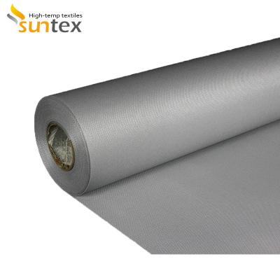China High-temperature Fiberglass Fabric Reinforced Silicone Rubber Sheet with High Temperature Adhesive for sale