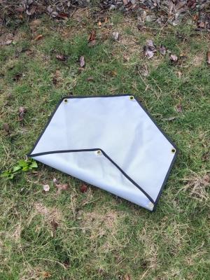 China Coated Silicone Fiberglass Fire Pit Mats for Under Fire Pit,Grill Mats for Outdoor Grill Deck Patio Protector for sale