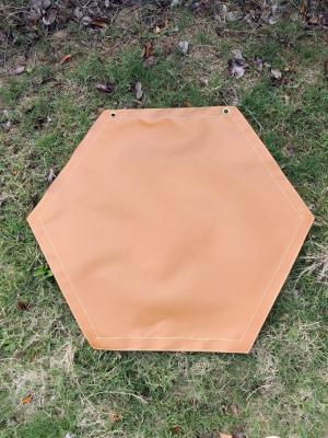 China Coated Silicone Fiberglass Fire Pit Mats for Under Fire Pit,Grill Mats for Outdoor Grill Deck Patio Protector for sale