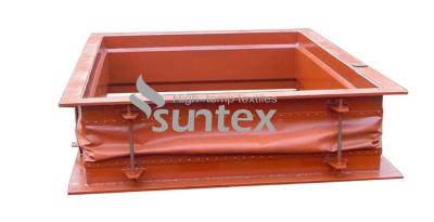 China Thermal Insulation Silica Fabric High Temperature Resistant Multilayers Cloth Compensator for sale