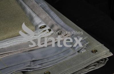 China 0.4 mm Welding Blanket Roll  Welding Blanket Fireproof Heat Resistant Flame Retardant for sale