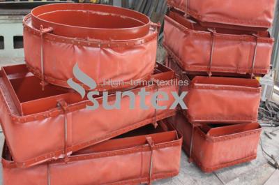 China High Temperature Resistant Fabric Fabric Compensators PU Coated Fiberglass M0 0.41mm for sale