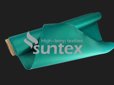 China Materia textil ignífuga de la silicona de la goma de silicona del paño revestido resistente químico de la fibra de vidrio alta en venta