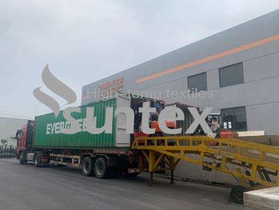 China O silicone reflexivo do calor revestiu a tela da fibra de vidro para o revestimento da isolação à venda