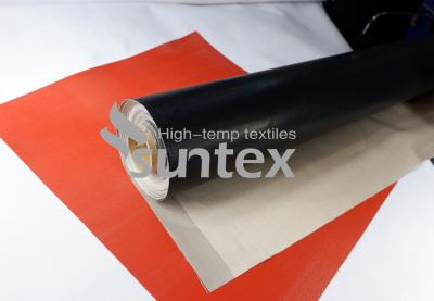 China PTFE Coated Fiberglass Fabric for High Temperature Resistance For Thermal Insulation for sale