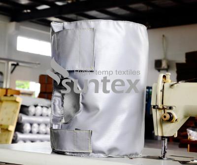 China Heat Guard Fiberglass Insulation Cover For Insulation Of Flanges And Pipes thermal insulation fabric for sale
