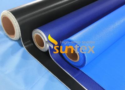 China Thermal Insulation Fireproof Silicone Coated Glass Fabric For Fire Covers for sale
