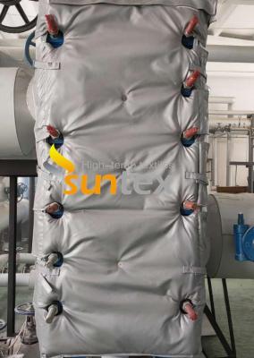 China Thermal Insulation Covers Pvc Coated Fiberglass Fabric Cloth for sale