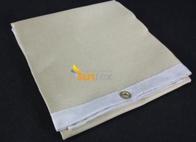China Fire Retardant Fireproof Silicone Coated Fiberglass Fabric For Welding Curtains for sale