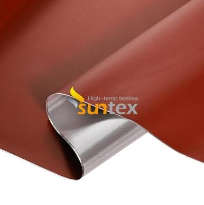 Cina Silicone rivestito/unità di elaborazione dell'alto della silice tessuto della vetroresina/calore Resiatant vermiculite/acrilico in vendita