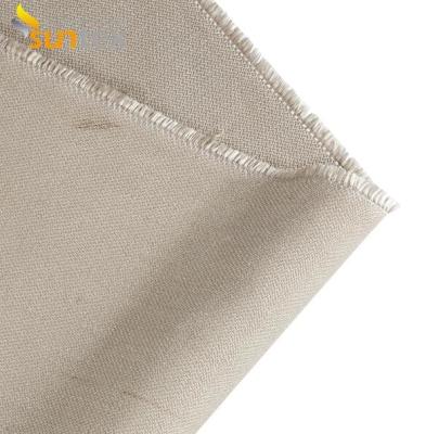 中国 1つの側面のシリコーンの上塗を施してあるガラス繊維の布の蒸気管の絶縁材 販売のため