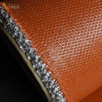 중국 실리콘으로 코팅된 유리 직물 단열, 방화 방지 커튼 직물 판매용