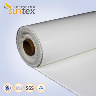 China EN-13501 Fireproof Fiberglass Fabric For Fire Curtains Smoke Curtains for sale