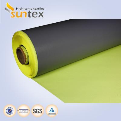 China Abrasion Resistance Ptfe Fiberglass Cloth Chemical Resistant Waterproof For Oil And Gas Pipe Wrapping for sale