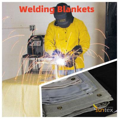 China Silicone Coated Fiberglass Fire Blankets For Welding  8H Satin Weave Type for sale