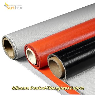 中国 熱隔熱 シリコンコーティング ガラス繊維の布 販売のため
