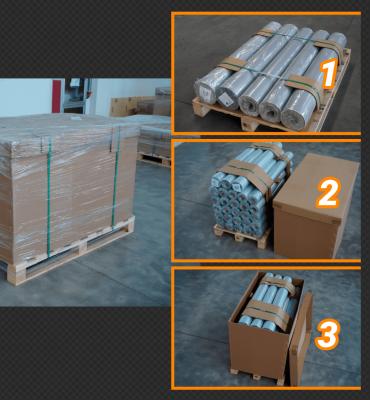 中国 熱隔熱 シリコンコーティング ガラス繊維 布 幅0.8m~2m 販売のため