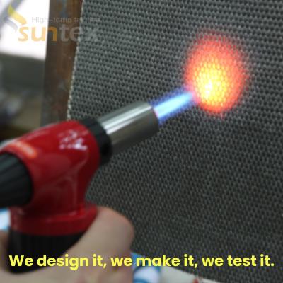 China 1.2x1.2m Suntex Coated Fiberglass Fabric Fireproof Test for sale