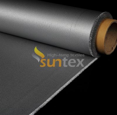 China E-Glass Fireproof Silicone Fiberglass Fabric Thermal Insulation Fiberglass High Temperature Resistance Silicone Fabric Cloth for sale