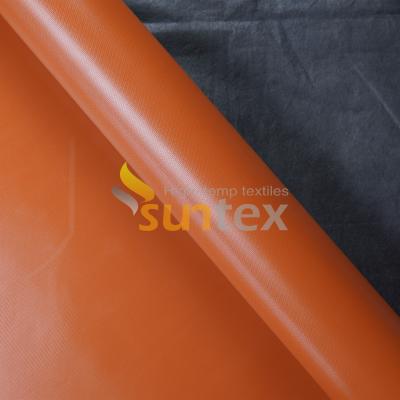 中国 0.4mm Eガラス 高温耐性 熱隔熱 ゴム シリコン コーティング ガラス繊維 防水 販売のため