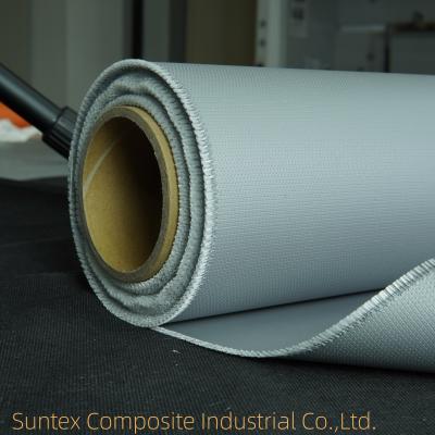 中国 E-ガラス耐火シリコーンガラス繊維織物 熱絶縁ガラス繊維 高温耐性シリコーンファブリッククロス 販売のため