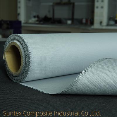 中国 E-ガラス シリコンコーティング ガラス繊維熱隔熱材料 シリコンゴムコーティング ガラス繊維布 販売のため