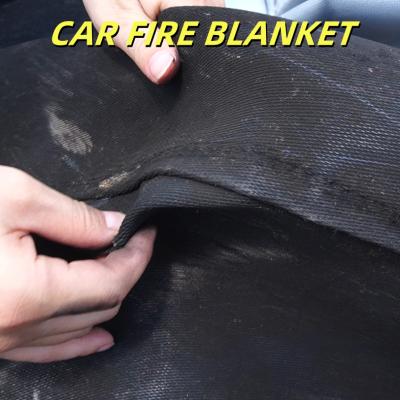 China Gray EV Car Fire Blanket 550℃ Heat Resistant Fiberglass for sale
