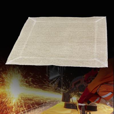 China Fiberglass Welding Blanket Roll Fireproof 550C Heat Resistant for sale