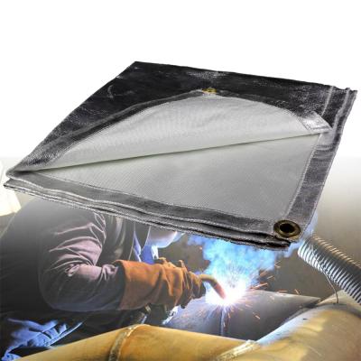 China Fiberglass Welding Blanket Fireproof 550C Heat Resistant for sale