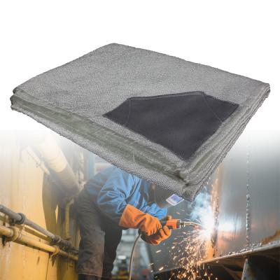 China Fiberglass Welding Blanket Fireproof 550C Heat Resistant for sale