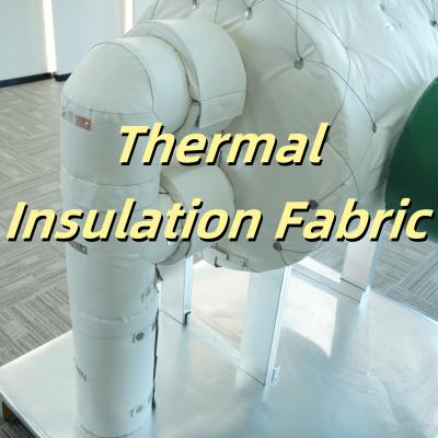 China High-Temp Insulation Fabric 200-2000g/m² for Pipes & Reactors for sale