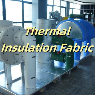 China High-Temp Insulation Fabric 200-2000g/m² for Pipes & Reactors for sale