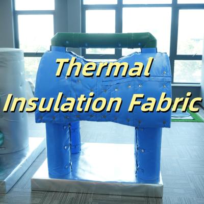 China High-Temp Insulation Fabric 200-2000g/m² for Pipes & Reactors for sale