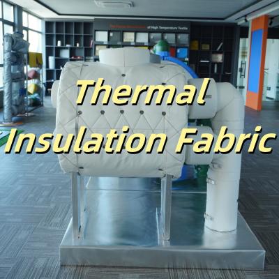 China High-Temp Insulation Fabric 200-2000g/m² for Pipes & Reactors for sale