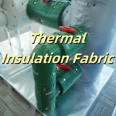 China High-Temp Insulation Fabric 200-2000g/m² for Pipes & Reactors for sale