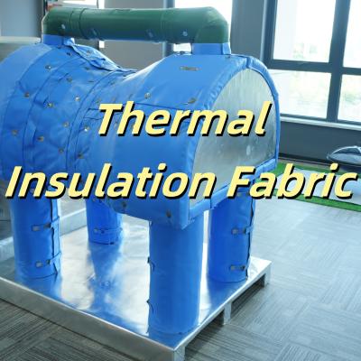 China High-Temp Insulation Fabric 200-2000g/m² for Pipes & Reactors for sale