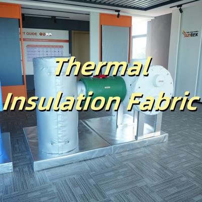 China High-Temp Insulation Fabric 200-2000g/m² for Pipes & Reactors for sale