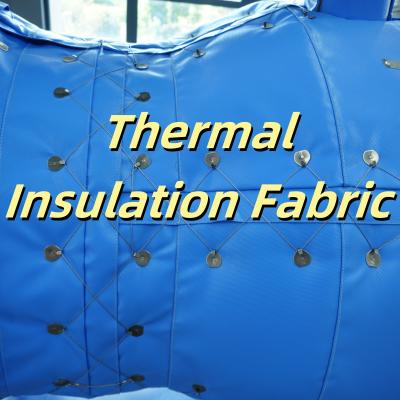 China High-Temp Insulation Fabric 200-2000g/m² for Pipes & Reactors for sale