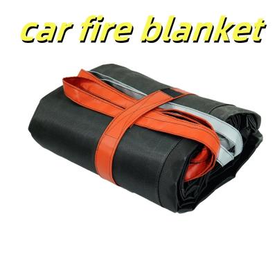 China EV Car Fire Blanket Gray 550℃ Thermal Resistance for sale