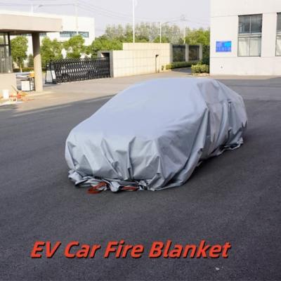China Fire Suppression Blanket for EV Cars Stops Lithium Battery Fires for sale
