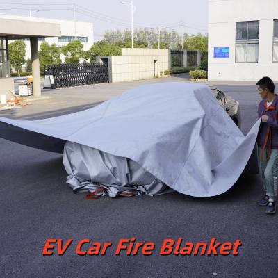 China Fire Suppression Blanket for EV Cars Stops Lithium Battery Fires for sale