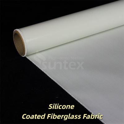 중국 회색 실리콘 코팅 유리섬유 천체, 화학 저항성 및 고온 보호용 롤 길이 옵션 판매용