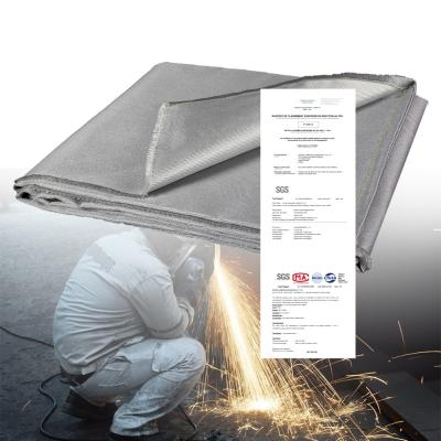 China 16 Mil Double Side Splatter Guard Welding Blanket and Fireproof Blanket for Industrial Protection for sale
